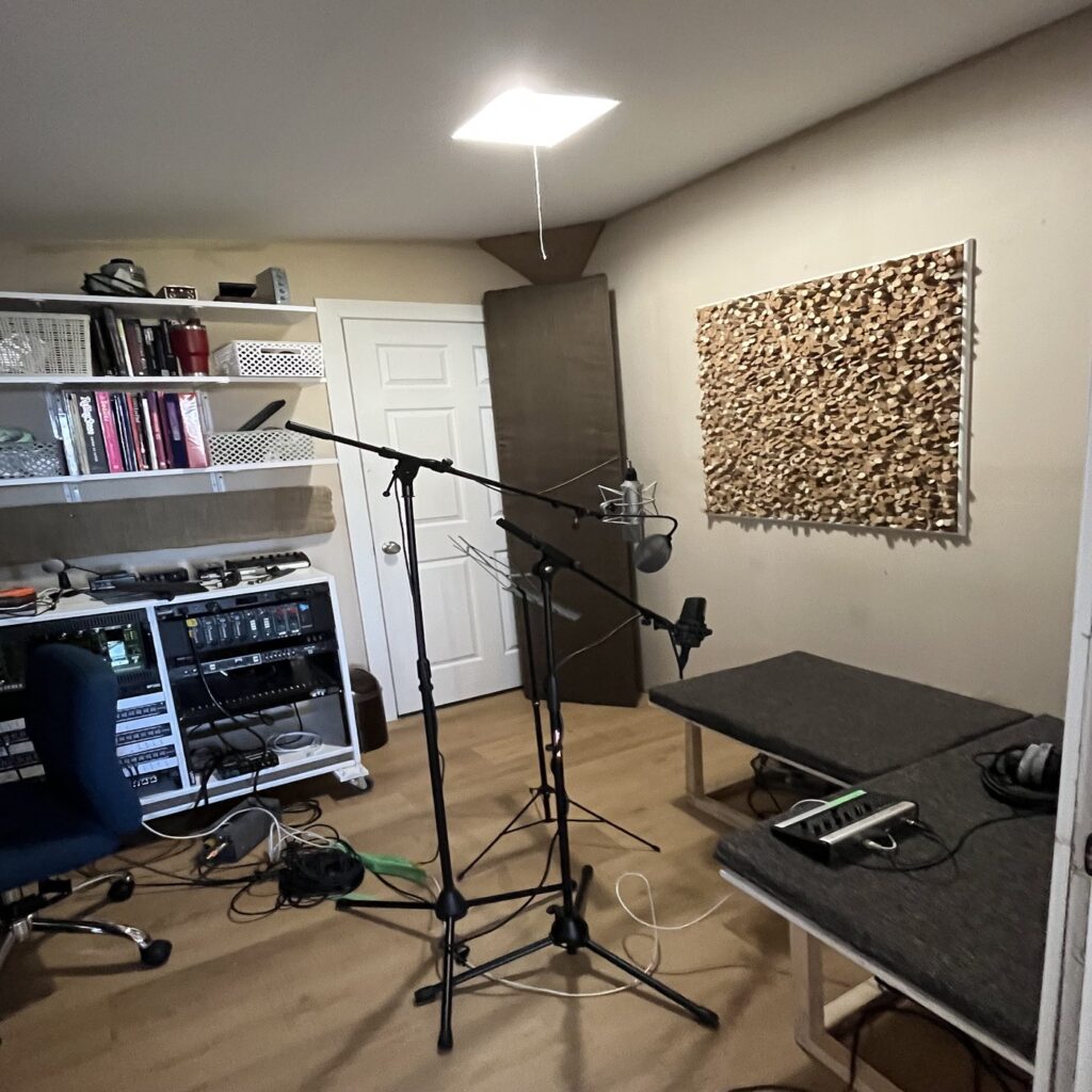 Control Room - Lost Lake Recording Studio